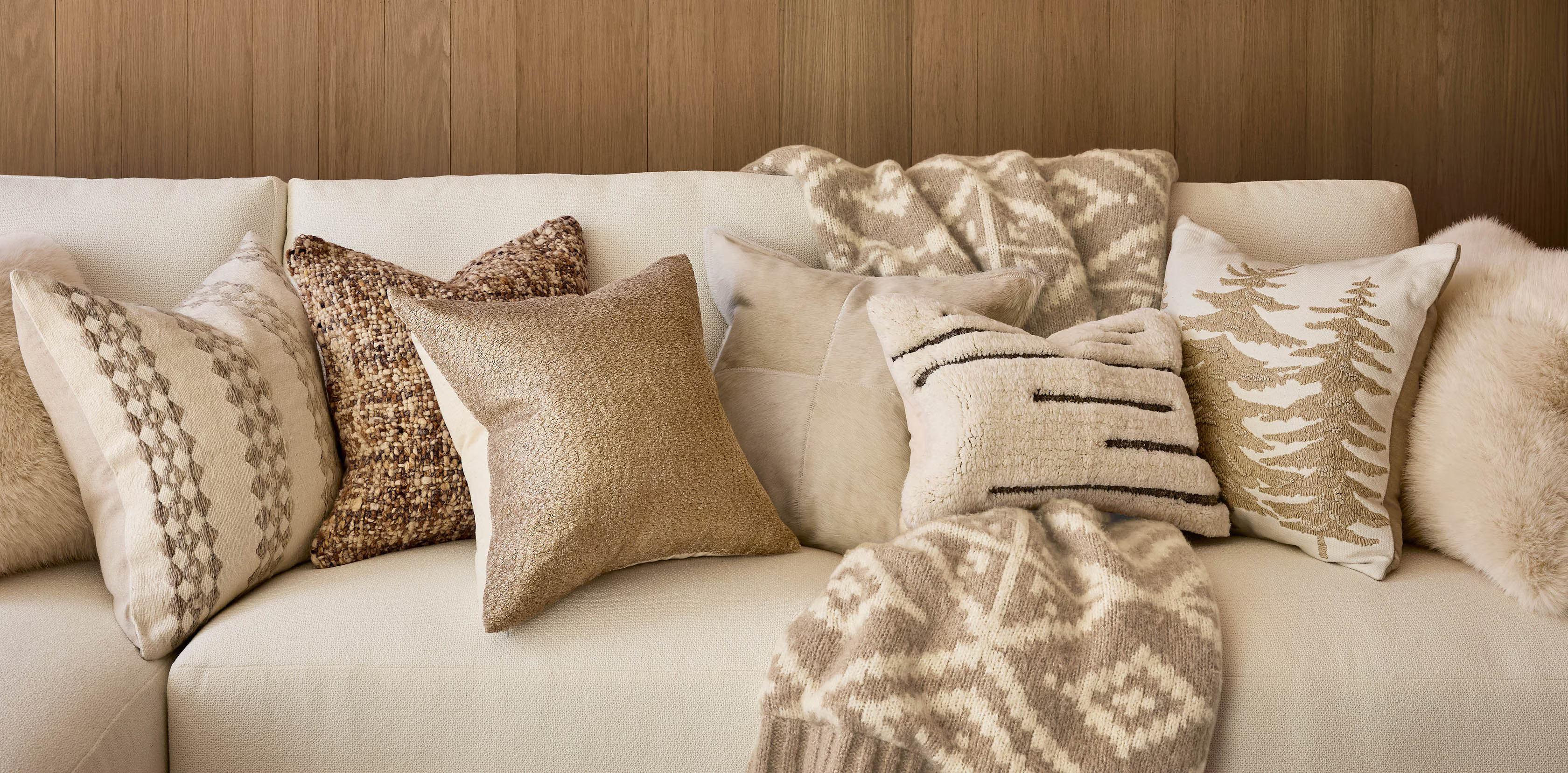 Styling Ideas: Cushion Pairings | Pottery Barn UK