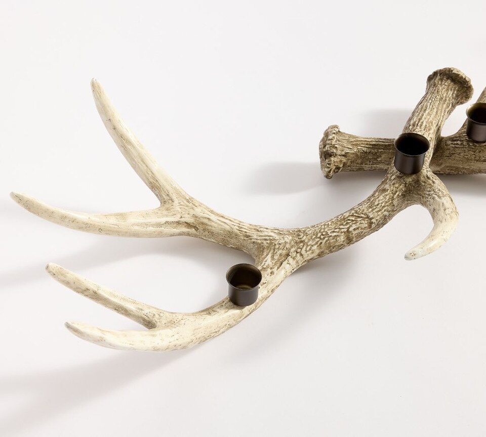 Antler Candle Holder | Pottery Barn UK