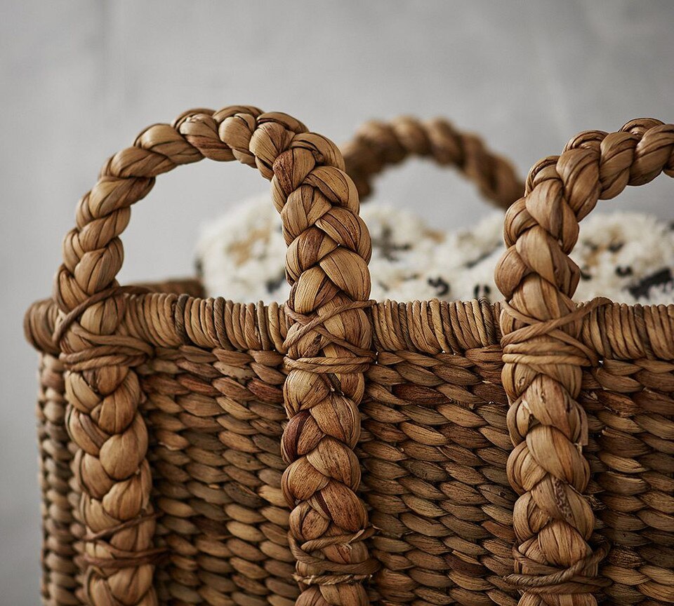 Beachcomber Handwoven Rectangular Baskets | Pottery Barn UK
