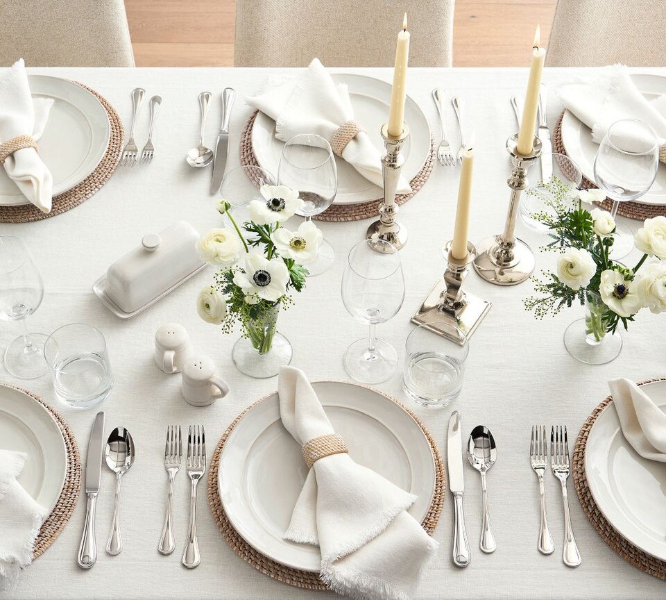 Cambria Handcrafted Stoneware Dinner Plates - Set of 4 | Pottery Barn UK