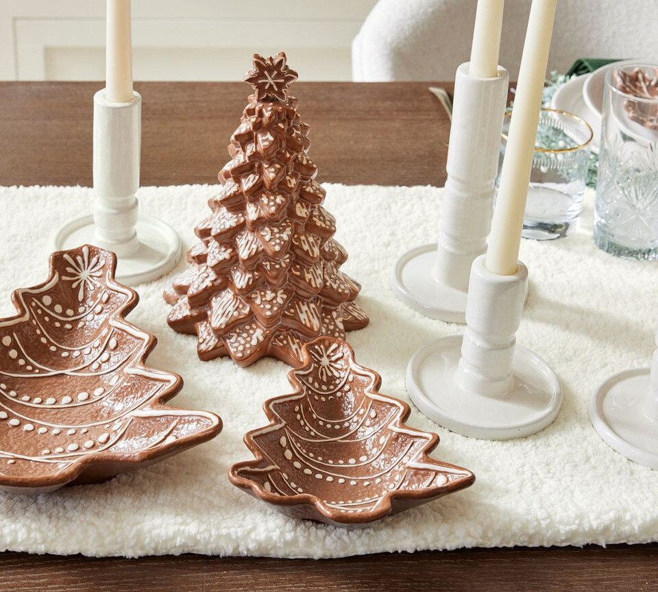 Handcrafted Gingerbread Tree | Pottery Barn UK