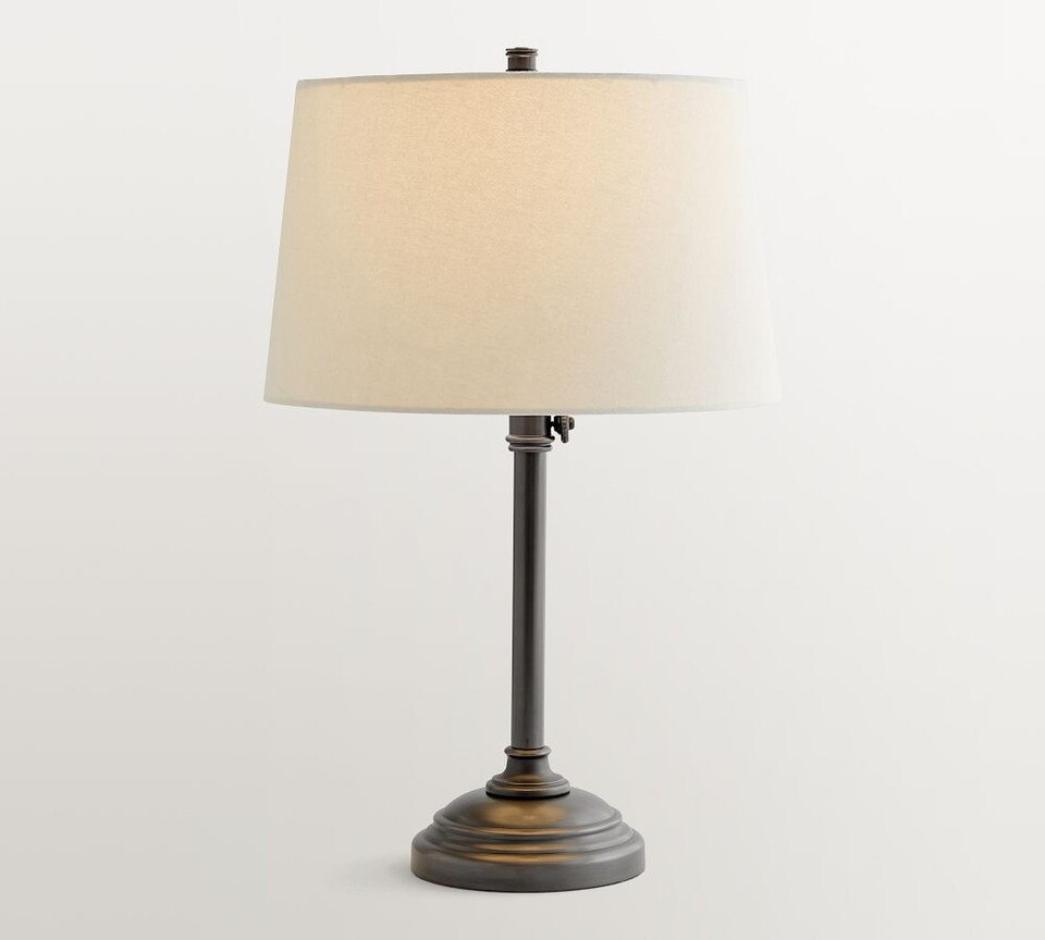 Chelsea Metal Adjustable USB Table Lamp (66 cm - 81 cm) | Pottery Barn UK