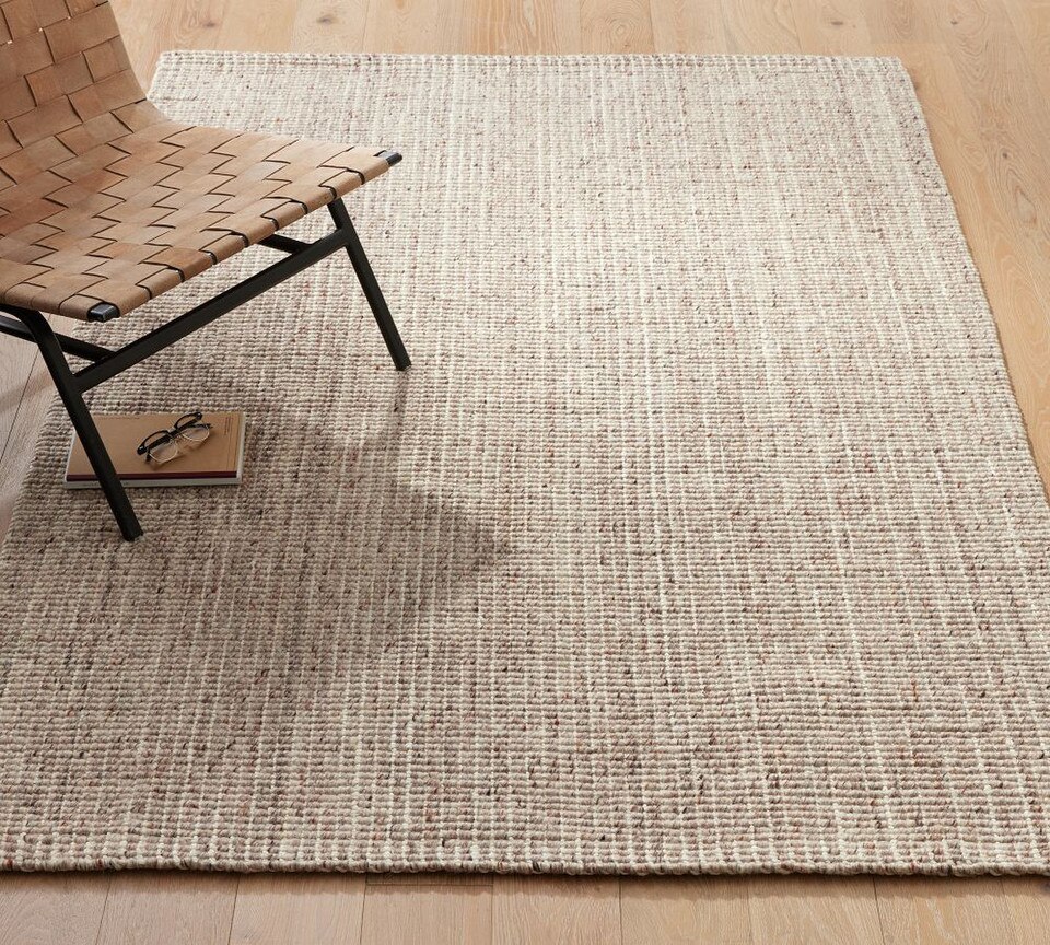 Chunky Wool Jute Rug | Pottery Barn UK