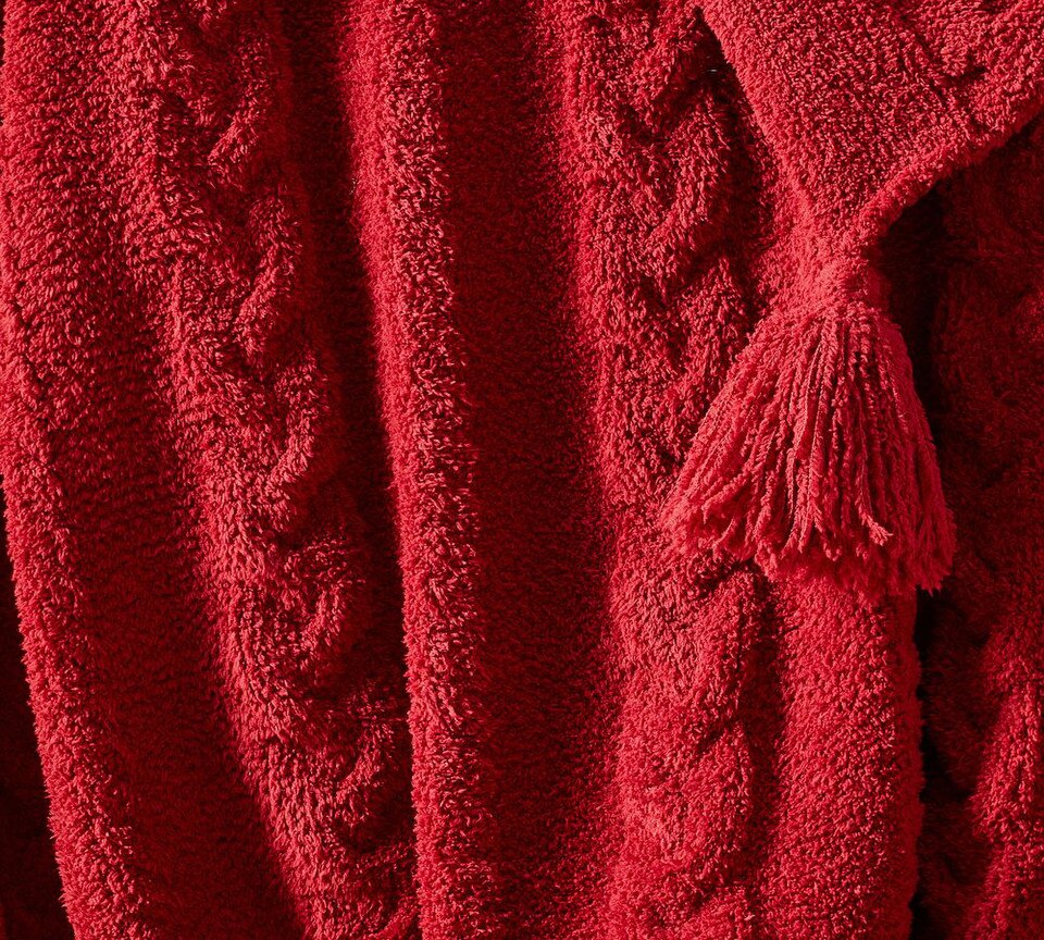Classic Cable Knit Throw | Pottery Barn UK