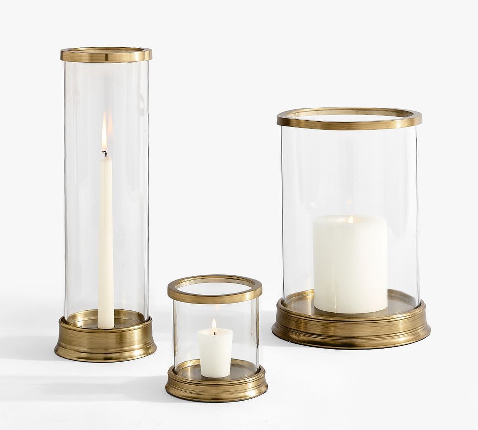 Pottery Barn Hurricane Candle Holder