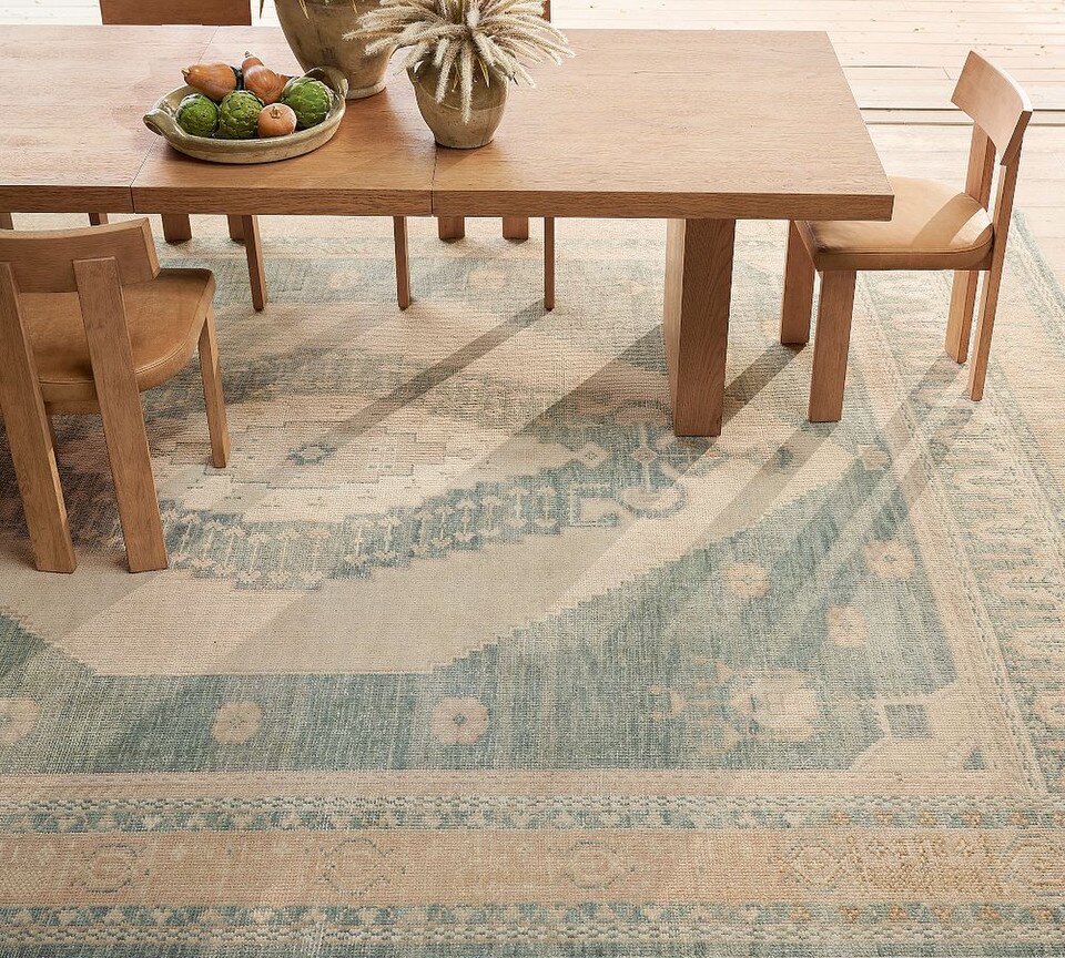Ellery Hand-Knotted Wool Rug | Pottery Barn UK