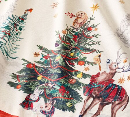 enchanted forest tablecloth