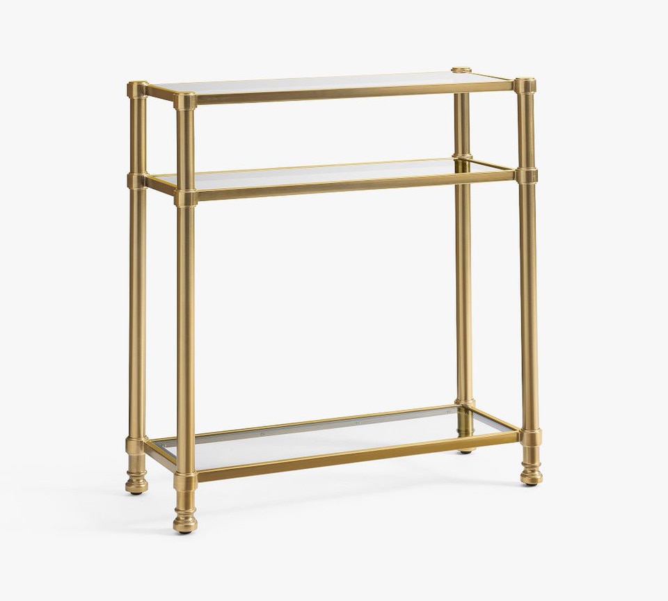 Pottery Barn Console Cabinetnull