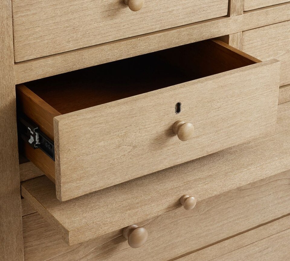 Farmhouse 7-Drawer Tall Chest of Drawers (98 cm) | Pottery Barn UK