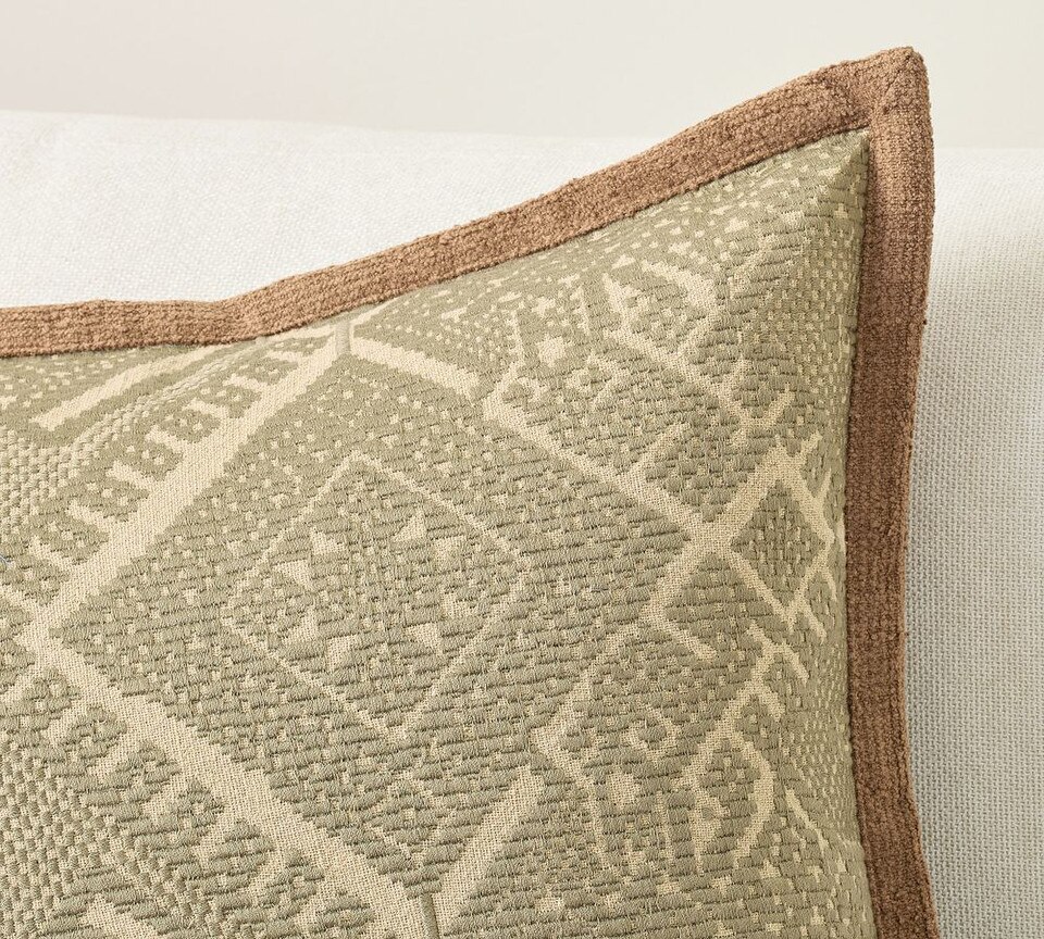 Fez Embroidered Cushion Cover | Pottery Barn UK