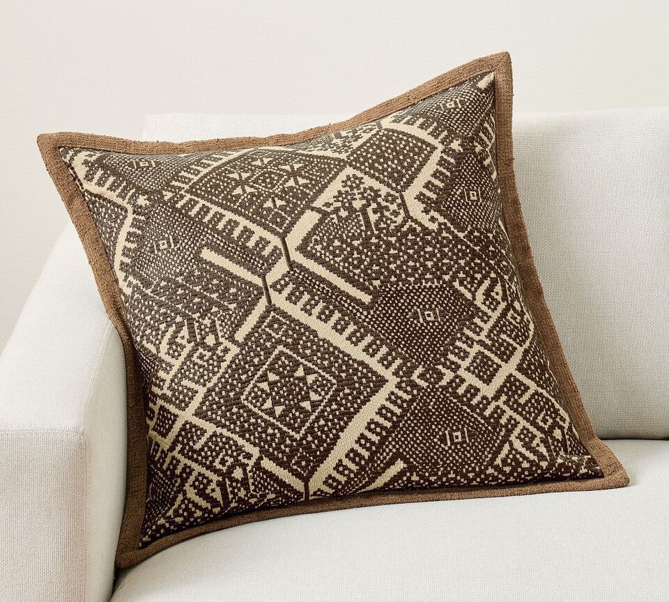 Fez Embroidered Cushion Cover | Pottery Barn UK