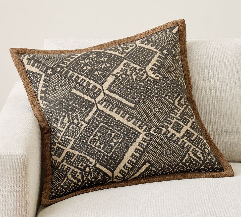 Fez Embroidered Cushion Cover | Pottery Barn UK