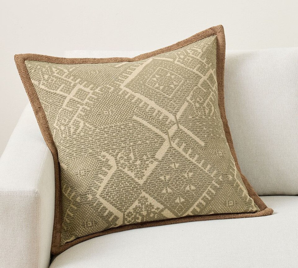 Fez Embroidered Cushion Cover | Pottery Barn UK