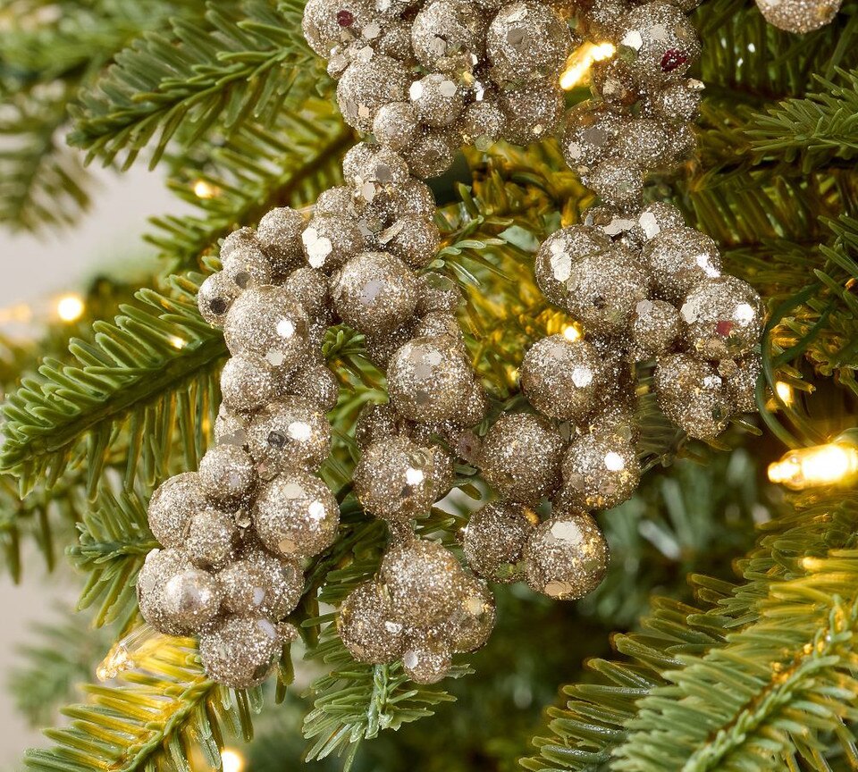 LoveShackFancy Gold Beads Tree Pick | Pottery Barn UK