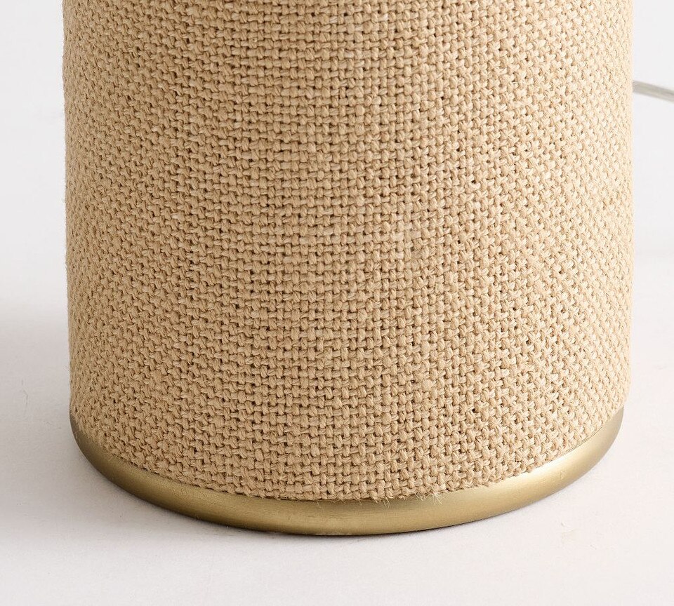 Paige Linen Table Lamp (71 cm) | Pottery Barn UK