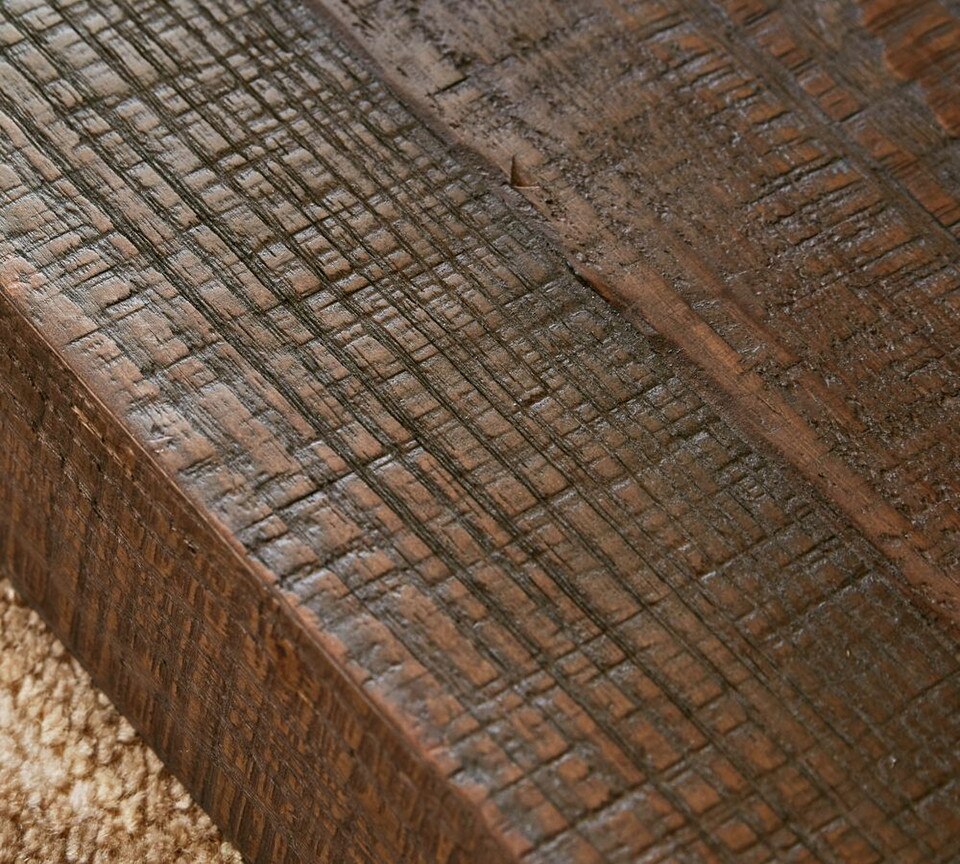 Rockport Square Reclaimed Wood Coffee Table (112 cm) | Pottery Barn UK
