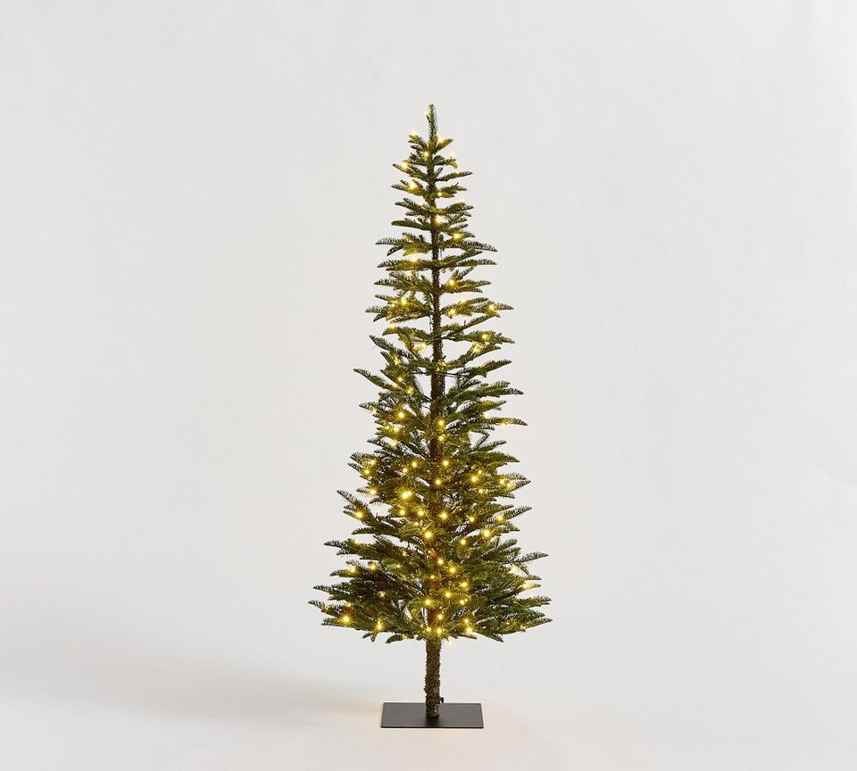 Lit Faux Pine Trees | Pottery Barn UK
