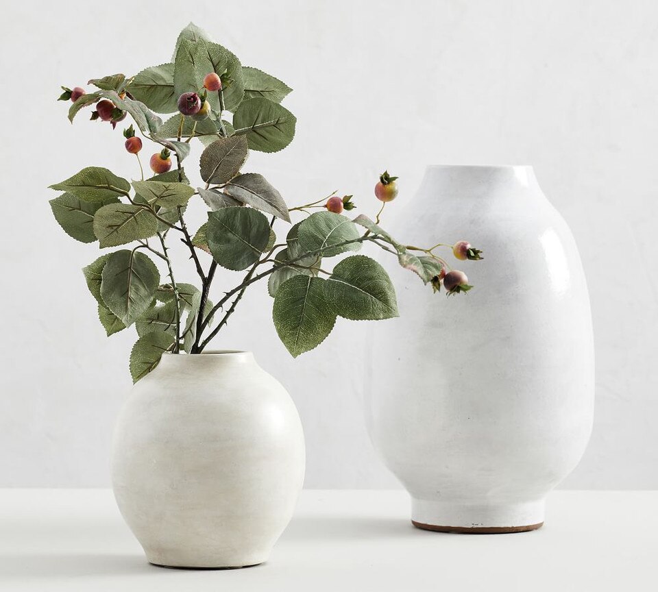 Quin Handcrafted Ceramic Vases | Pottery Barn UK