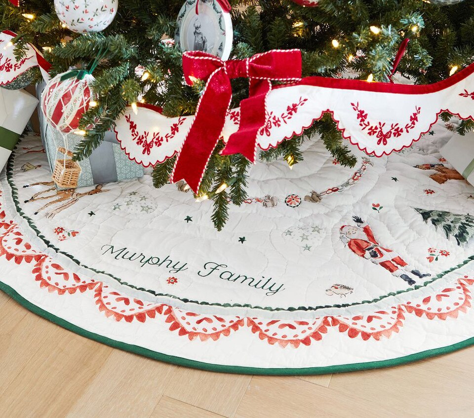 Tree Skirt Pottery Barn