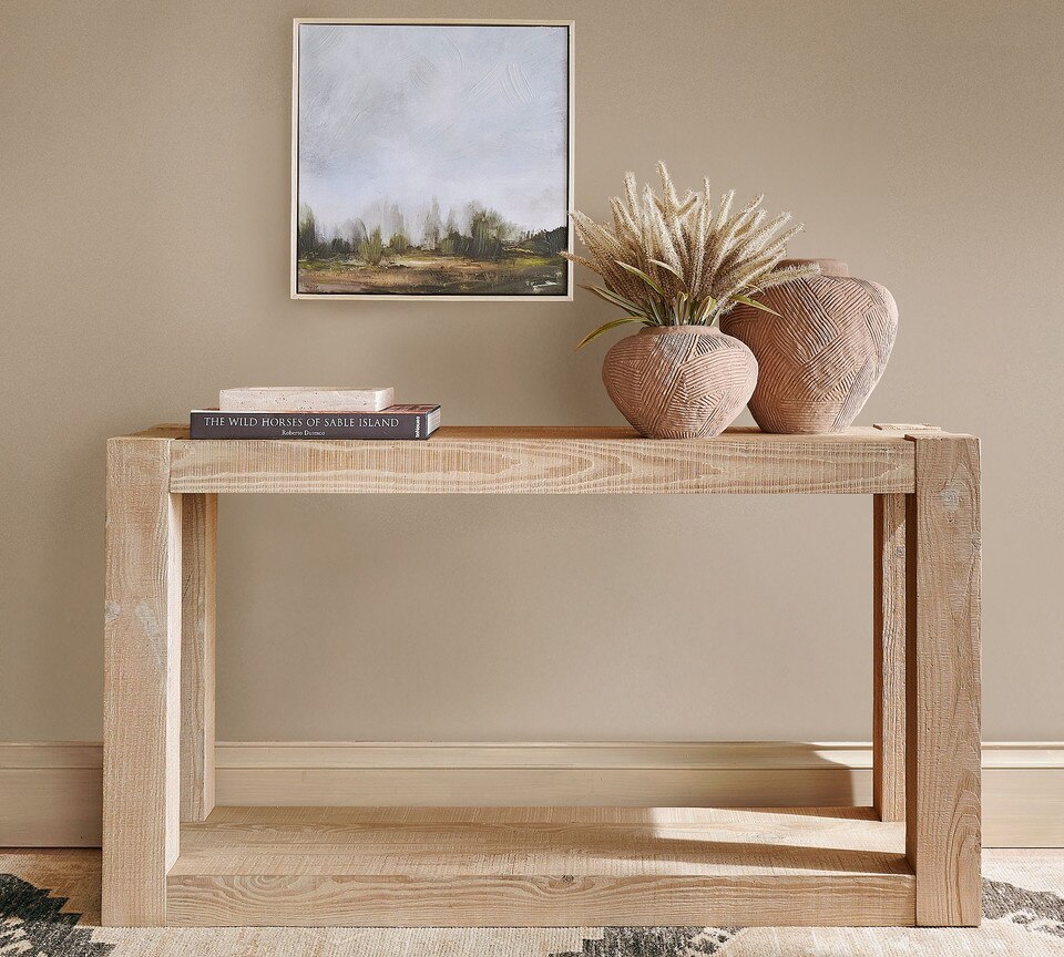 Rockport Reclaimed Wood Console Table (137 cm) | Pottery Barn UK