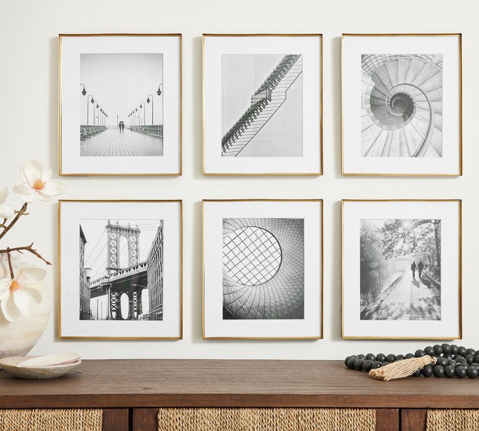 Stowe Modern Metal Frames - 28 cm x 33 cm | Pottery Barn UK