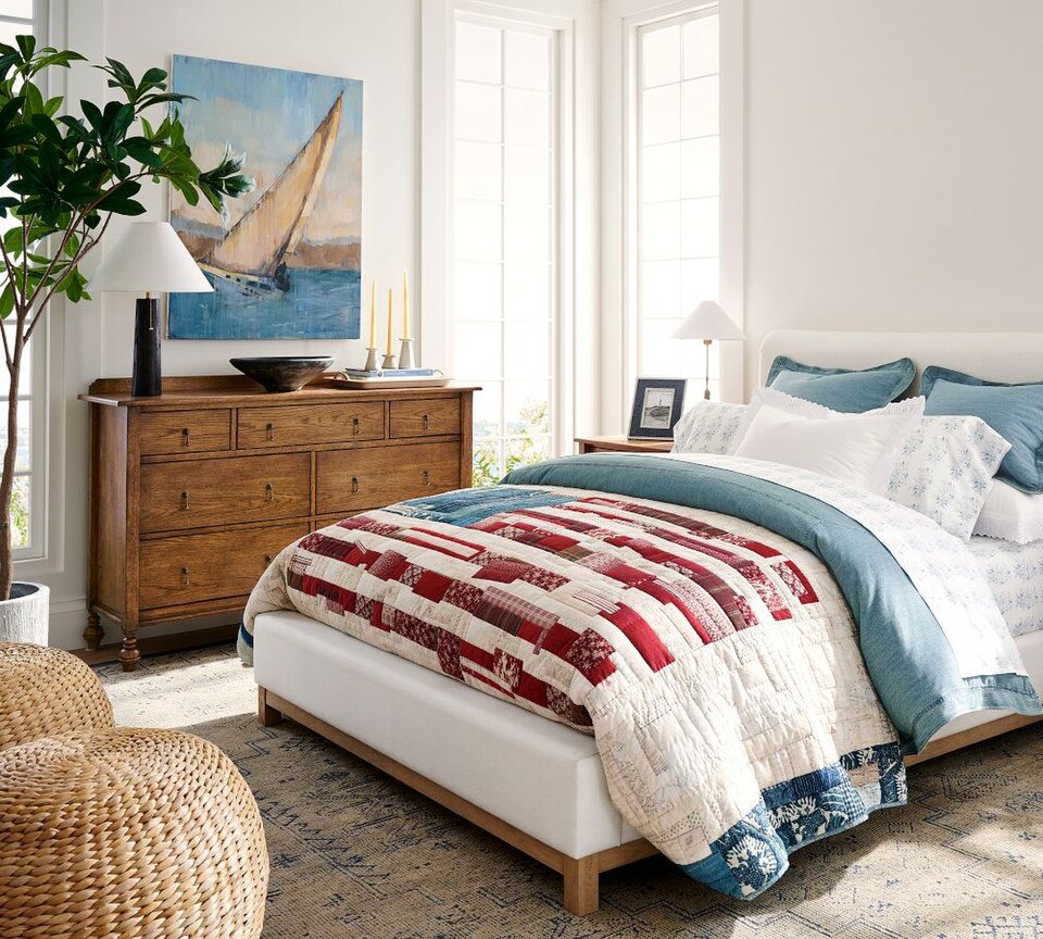 Summerville 7-Drawer Chest of Drawers (147 cm) | Pottery Barn UK