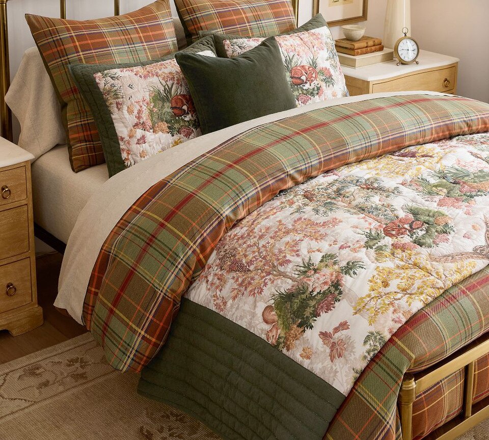 Woodrow Plaid Pillowcase | Pottery Barn UK