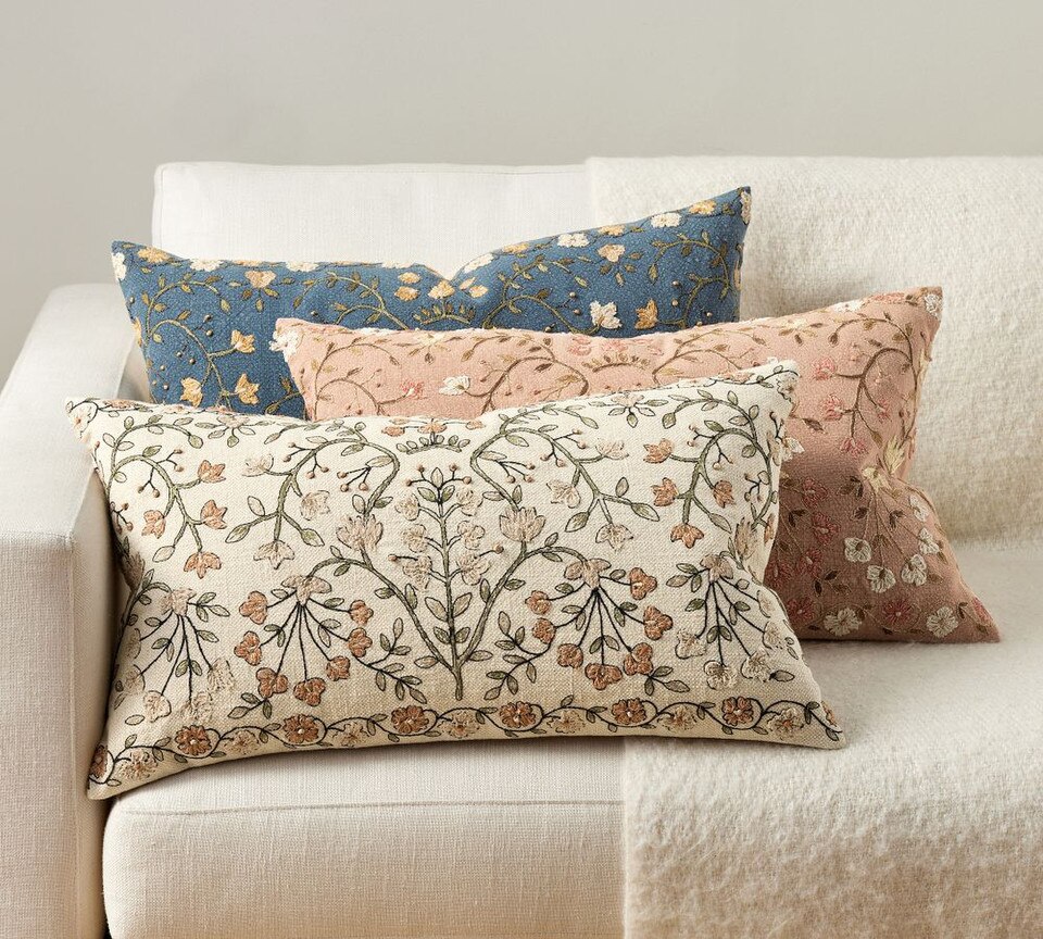Pottery Barn Lumbar Pillow Covers